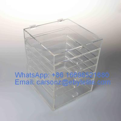 China clear storage  clear drawer  clear acrylic box for sale