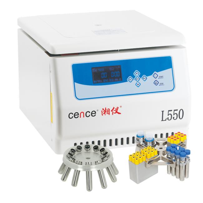 L550 Centrifuge with accessories