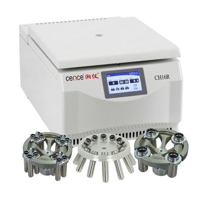 China Refrigerated центрифуга собрания CH16R крови центрифуги низкоскоростная с ротором качания for sale