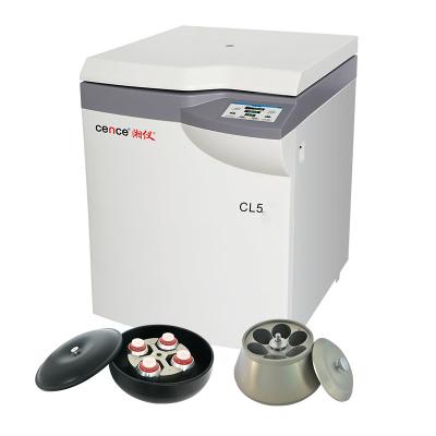 China Centrifugadora de poca velocidad médica de la capacidad grande de la centrifugadora CL5 en venta