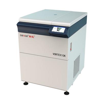 中国 渦10Kの生物的薬学のための医学の遠心分離機機械大容量 販売のため