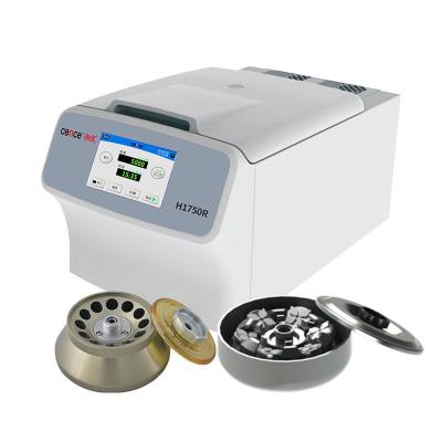 China Centrifugadora micro H1750R de Laboratorium de la centrifugadora del tubo de la polimerización en cadena de los tubos en venta