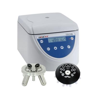 中国 10ml 20ml 50mlの管のためのTDZ4Kの臨床遠心分離機 販売のため