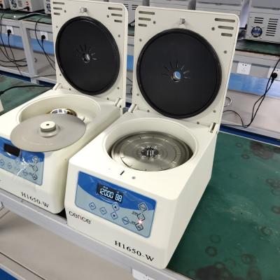China CE Certificate 16500rpm High Speed Micro Centrifuge H1650-W for sale