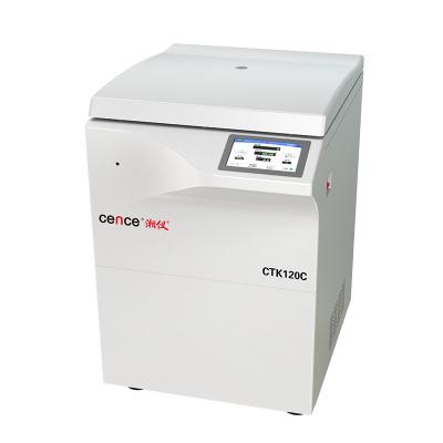 China Descapsulado automático refrigerado de poca velocidad grande de la centrifugadora de la capacidad CTK120C en venta