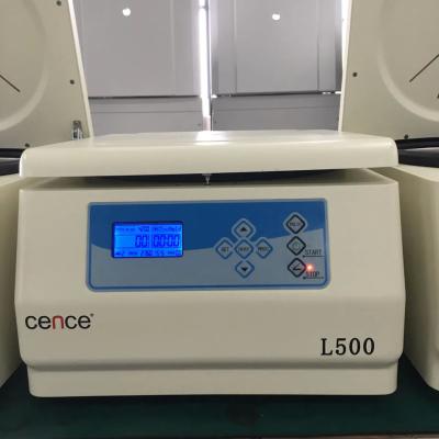 China Cence Centrifuge Desktop  Clinical Centrifuge Medical Laboratory  Centrifuge with Horizontal   Rotor for sale