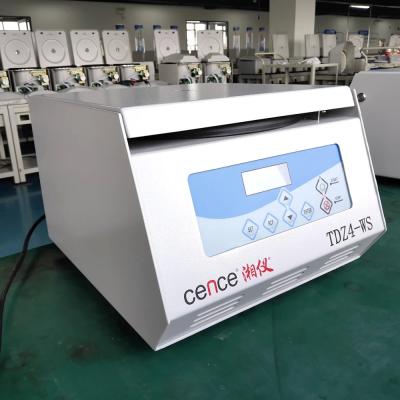 중국 클리닉 원심분리기 TDZ4-WS 앵글 로터 24x10ml, 18x10ml, 12x20ml 및 4x50ml 판매용