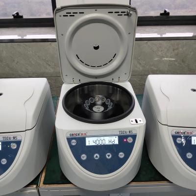 China China Lab Centrifuge Machine Factory TDZ4-WS 18x10ml Hoek rotor 12x20ml Te koop
