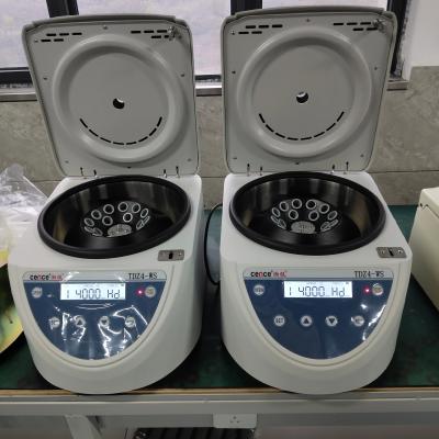 China China Lab Centrifuge Machine Factory TDZ4-WS 18x10ml Hoek rotor 12x20ml Te koop