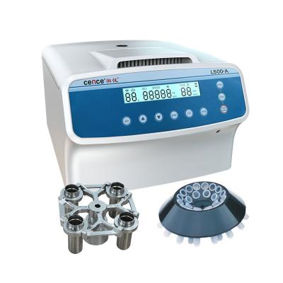 China Cence L500-A Low Speed Centrifuge 5000rpm 19KG Lab Machine for sale