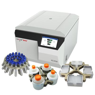 China New Model CLT55R Tabletop Low Speed Centrifuge with 5500r/min Max Speed 5951xg RCF and 4x750ml Large Capacity for sale