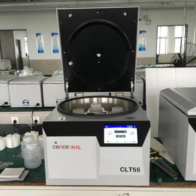 China New Model CLT55R Tabletop Low Speed Centrifuge with 5500r/min Max Speed 5951xg RCF and 4x750ml Large Capacity for sale