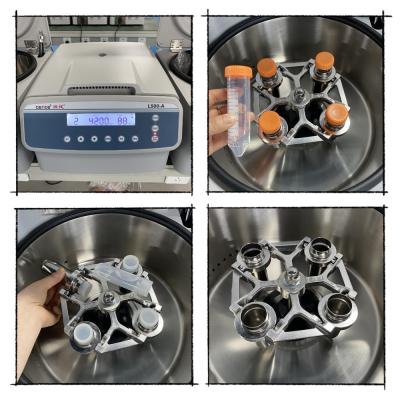 China Benchtop Laboratory Centrifuge with Swing Out Bucket Rotor 19KG and ≤65dB(A) for Clinical Use for sale