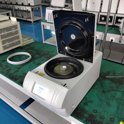 China HT165R High Speed Refrigerated Centrifuge with 16500r/min Max Speed 26054xg Max RCF and 48x1.5ml Max Capacity for sale