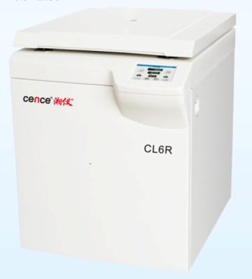 Cina La grande capacità ha refrigerato la macchina medica CL6R della centrifuga per le banche del sangue/farmacia in vendita