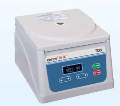 중국 4000rpm 속도 TD3 시험소 테이블 표면 저속도 원심분리기 판매용