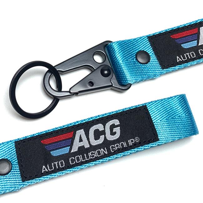 Wrist lanyard keychain application