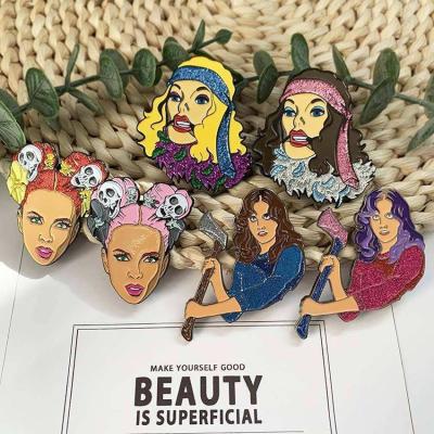 중국 고품질 하드 에나멜 핀 판매용