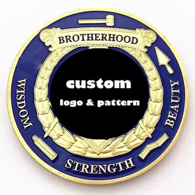 중국 2D 3D 사용자 지정 로고 동전 부드러운 에나멜 해군 기념 동전 사용자 지정 판매용