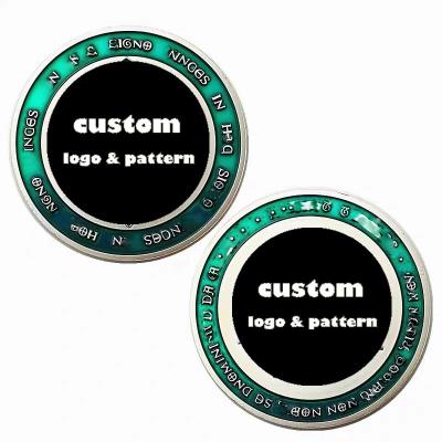 China Gold Custom Coins 3D 2D Vintage Challenge Coins Engraved Collectible for sale