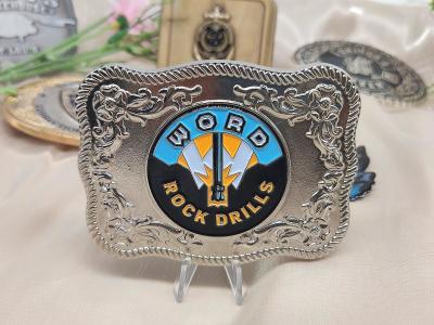 China Customizable Metal Belt Buckle with Unique Pattern and Three-gear Adjustment for Personalized Style for sale