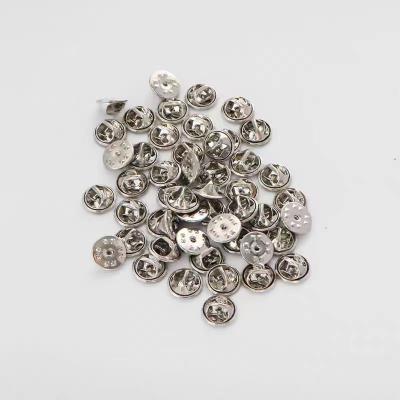Cina Acciaio Clutch Back Pin Casa Decorazione Regalo Cappello Pin Clutch in vendita