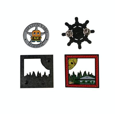 Cina Produttore Cina Artigiani Metallici Regalo Collezionabile Personalizzazione Forma Lapel Creativo Badge Pin in vendita