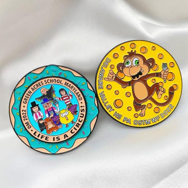 Pin-Badges zur Identitätsidentifizierung