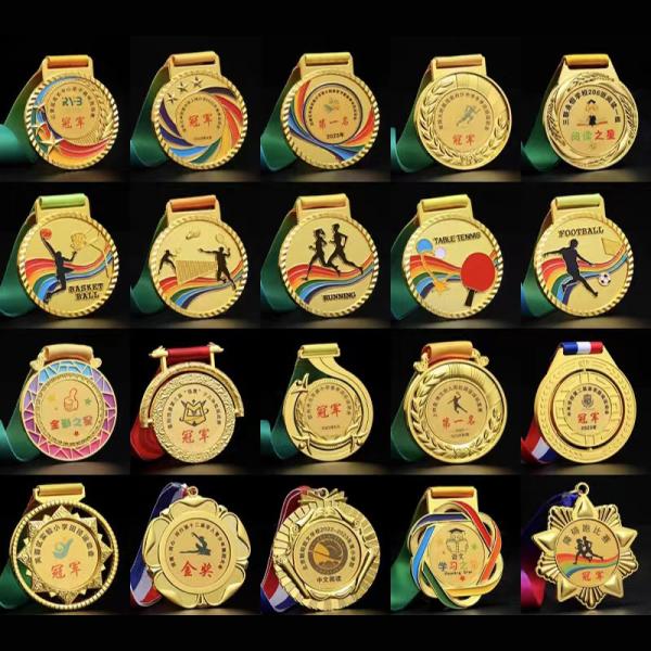 Quality wholesale custom metal medal promotional sports medal for sale
