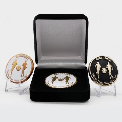 China Promoção quente moeda de desafio de metal personalizada barata com colecionáveis de logotipo e moedas de lembranças for sale