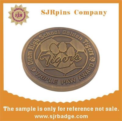 China Engravable Metal Custom Challenge Coins Zinc Alloy Personalized Commemorative Coins for sale