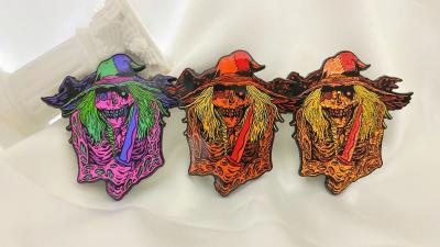 China Metall Kundengröße Personalisierte Emaille Glitzerfarben Pins Bestellpins mit Logo zu verkaufen