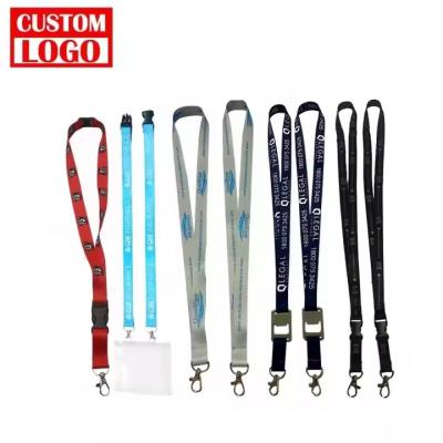 China Custom Made Neck Straps Id Card Holders Colorful Lanyard Lanyard Printing Recycling Lanyard Rope With Logo for sale