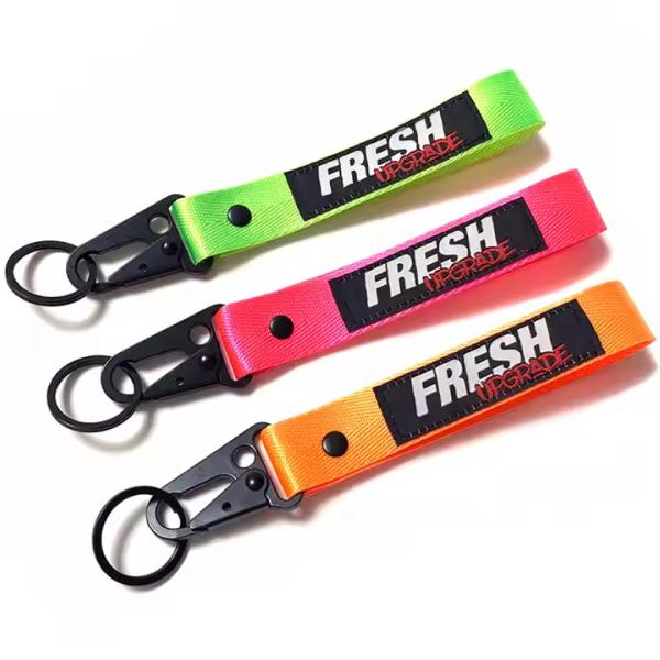 Quality Customized Key Lanyard Nylon Personalized Creative Car Keyring Lanyard Polyester for sale