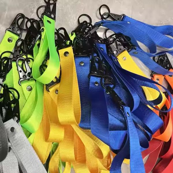 Quality Customized Key Lanyard Nylon Personalized Creative Car Keyring Lanyard Polyester for sale