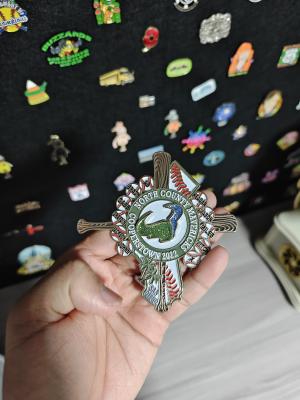 중국 조직 식별을 위한 사용자 지정 라펠 핀 - 2D/3D 디자인 옵션 판매용