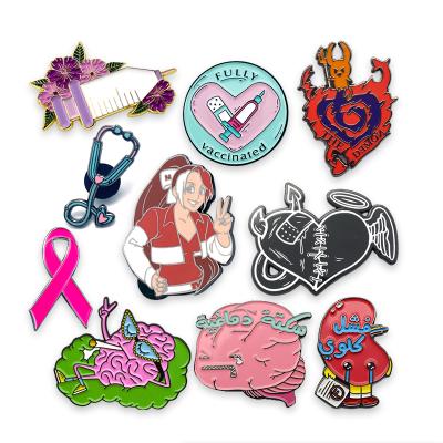 China Custom Lapel Pin with 1.5mm Thickness and 35mm Size Made in 5-7 Working Days for sale