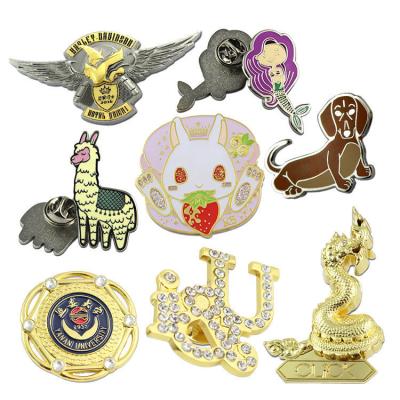 China Custom Metal Pin Badges Design for sale