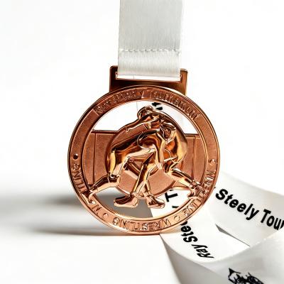 China Custom zinc alloy medals are perfect high quality sports trophies and gymnastics awards for competitions. for sale
