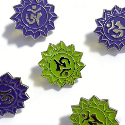 China Custom 2D/3D lapel pins feature customer specified sizes and custom color options for you. for sale