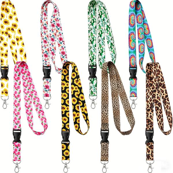 Quality Customized Design Polyester Personalised Lanyards with Silkscreen Printing for Medal Ribbons for sale