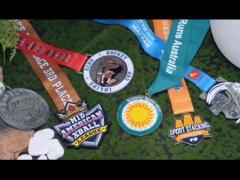 Race Metal Cycling Ride Gepersonaliseerde medailles Blank medailles voor graveren