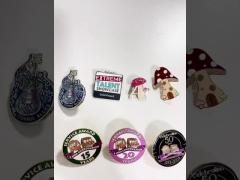 Plated Metal Crafts Customized Hard Enamel Lapel Pin Business Gifts Metal Logo Design Pins For Clothes