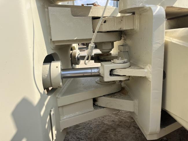 Operator cabin view of Ingersoll Rand SD100D Road Roller Compactor