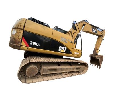 중국 15 톤은 수력 무한궤도 굴착기 애벌레 315DL을 사용했습니다 판매용