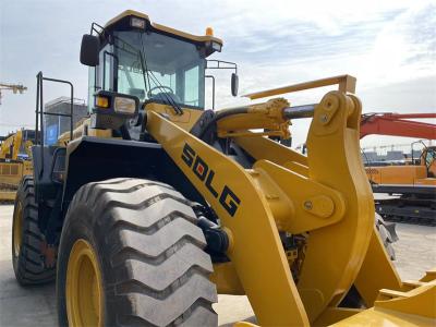 중국 SDLG LG956L은 앞 단부 로더 17000-17250Kg 초침 프론트 엔드 로더를 사용했습니다 판매용