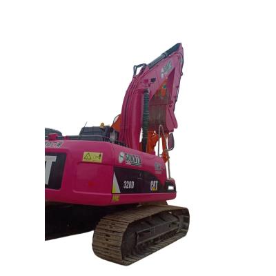 중국 Crawler Used CAT 320D Excavators Earth Moving Machinery Pink Caterpillar 320 320C 320D 판매용