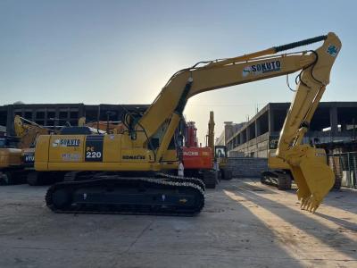Cina Escavatore Komatsu 220 usato Escavatore Komatsu PC220 8 con attacco rapido e sistema di martello idraulico. in vendita