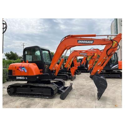 Китай Small Doosan Excavator DH60 Mini Crawler Digger Korea Brand 6ton продается