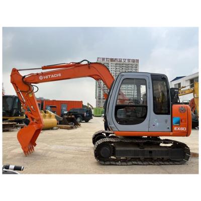 China Japan Hitachi EX60 Small Excavator In Good Condition With Hammer Line for sale